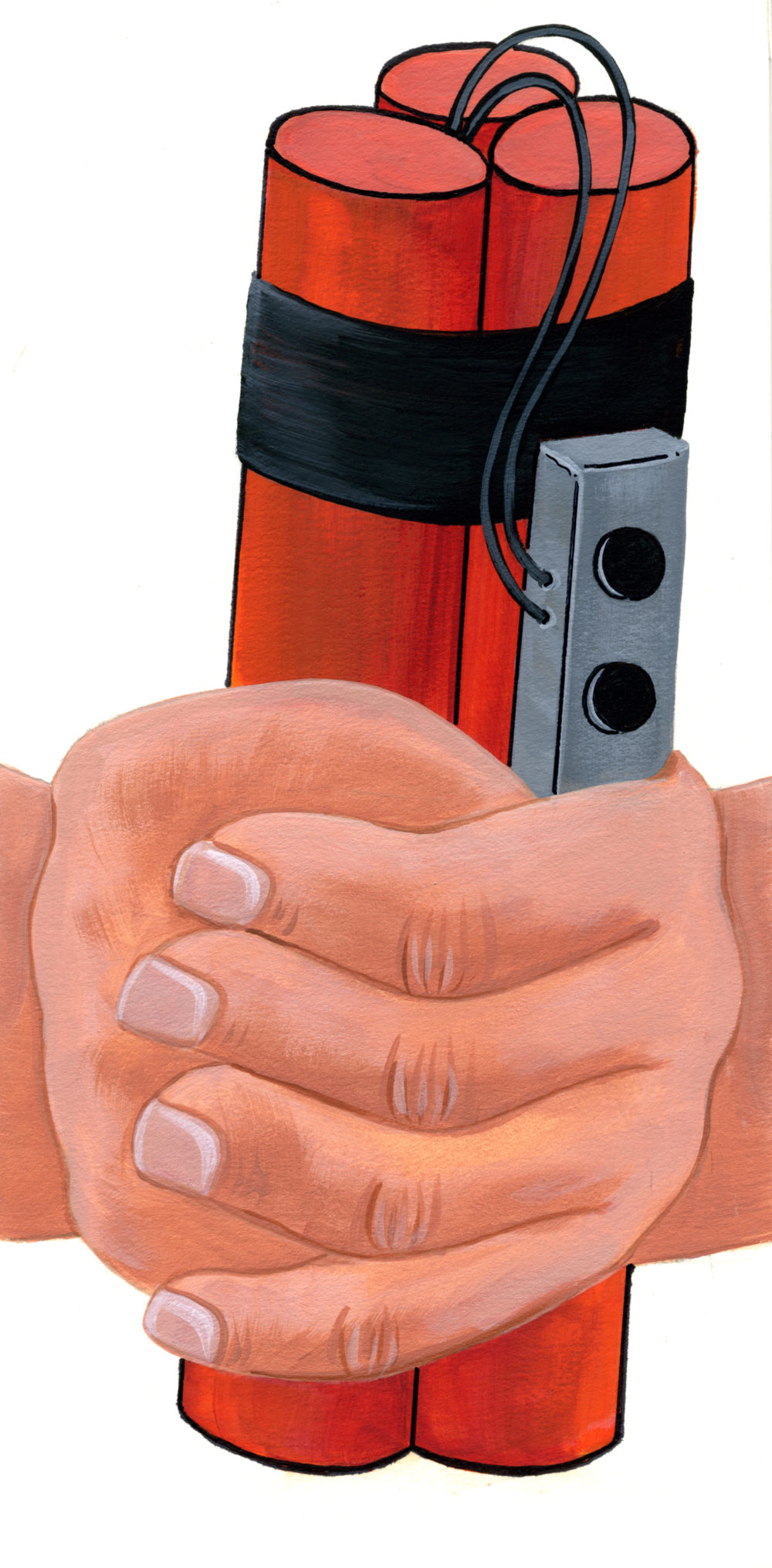 Stick Dynamite & Hands - Realistic targets